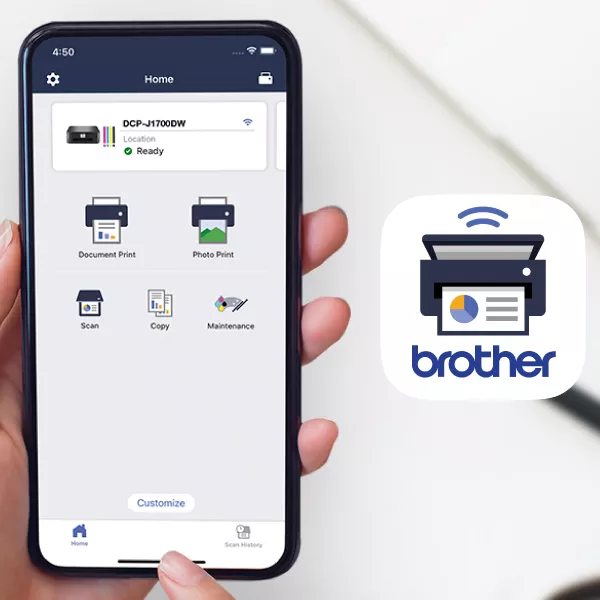 Mobile Connect App | Brother Thailand