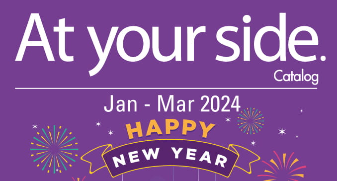 At your side. Catalog October – December 2023
